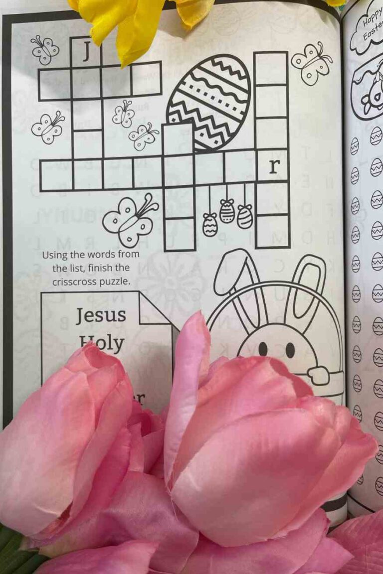 Easter Activity Book for Kids